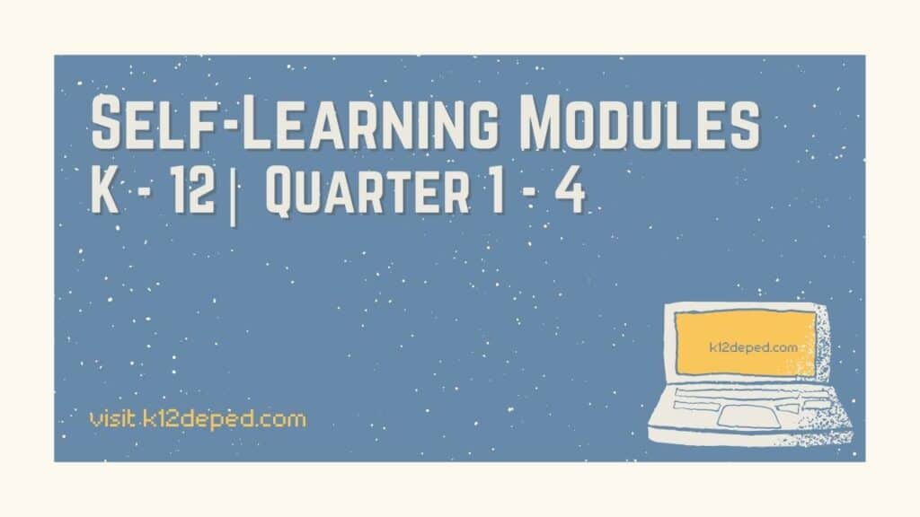 Grade 5 Self-Learning Modules - K12DepEd Grade 5 Self-Learning Modules - K12DepEd